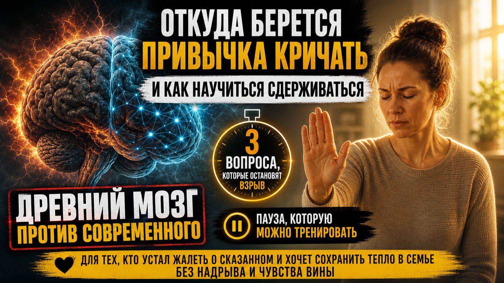 Откуда берется привычка кричать на близких