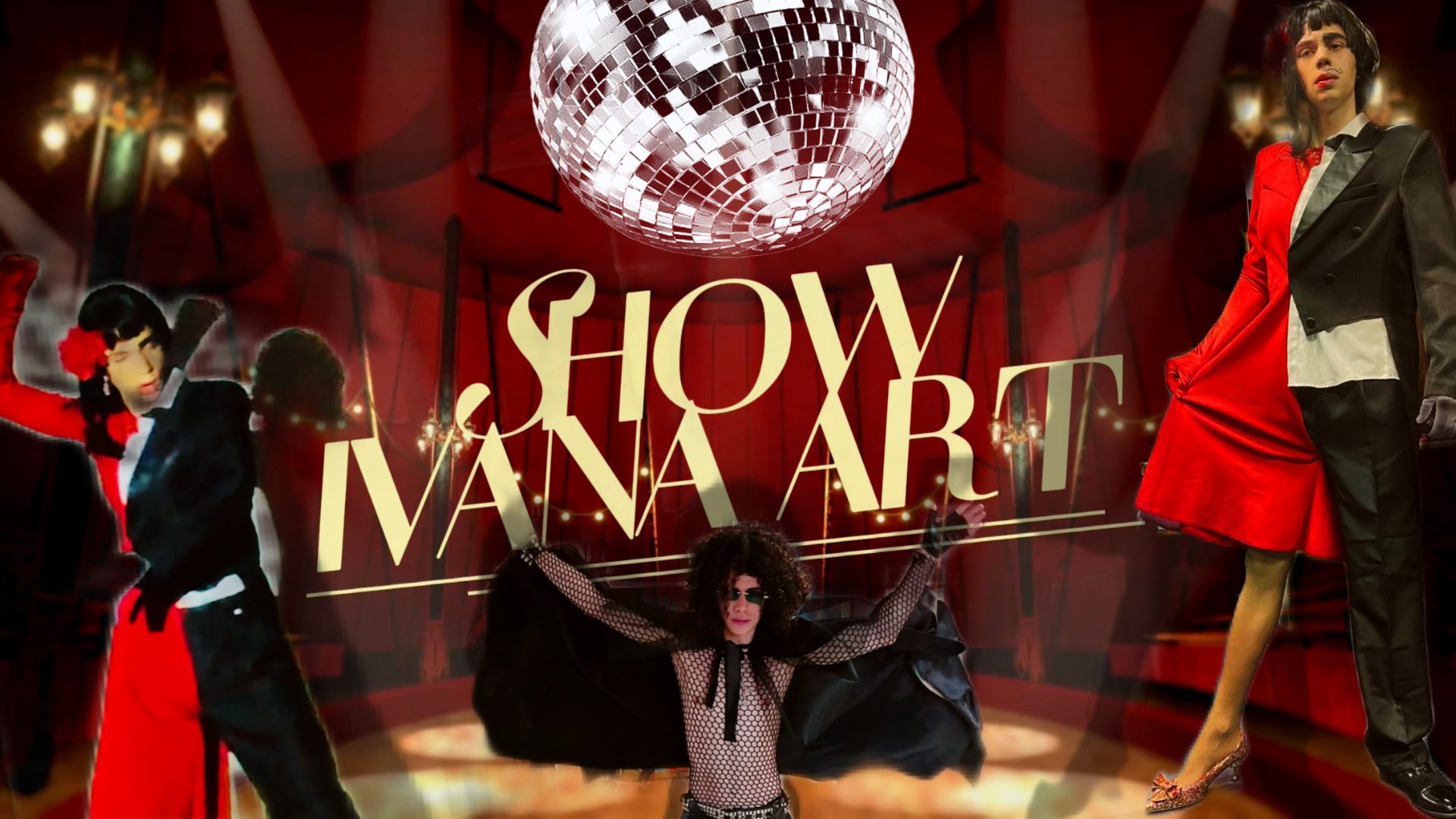 🪩 SHOW IVANA ART | Эстрадная миниатюра «Мужчина-женщина» | Пародия «Шоу Леонтьева». | Иван Артист