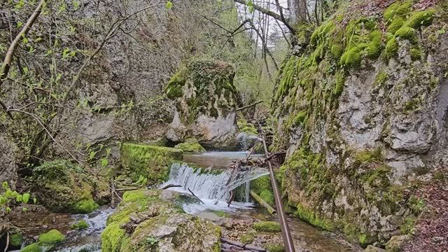 Каньон Узенбаш (Малый каньон Крыма) - водопадики - 5