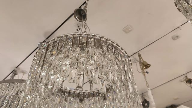 Люстра NEWPORT 1310/C nickel