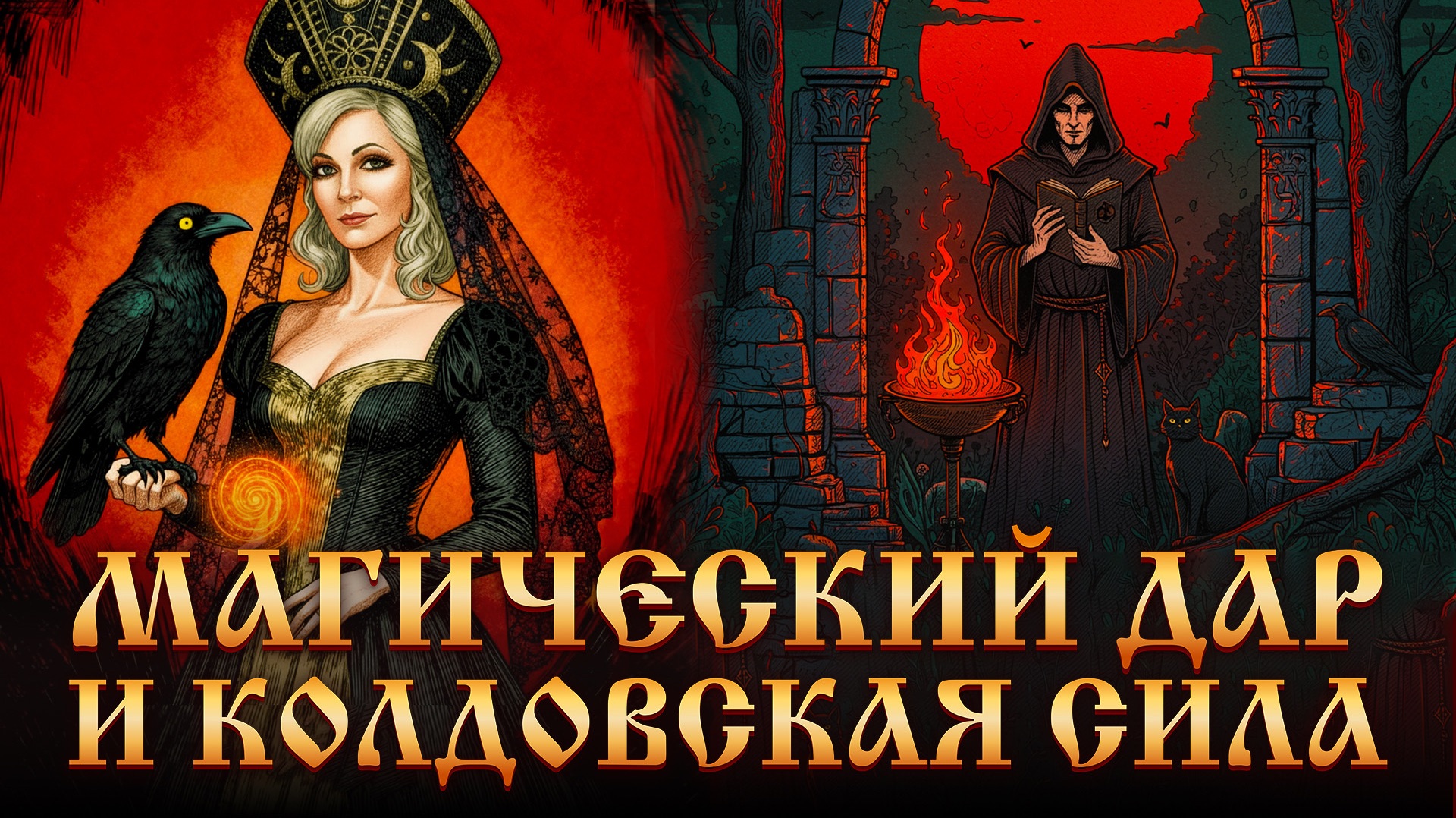 МАГИЧЕСКИЙ ДАР И КОЛДОВСКАЯ СИЛА.Часть 2❗️