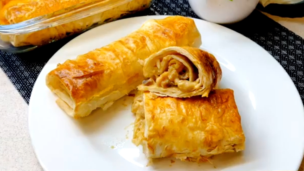 Рецепты с лавашëм Жульен в лаваше Вкусные рецепты😋