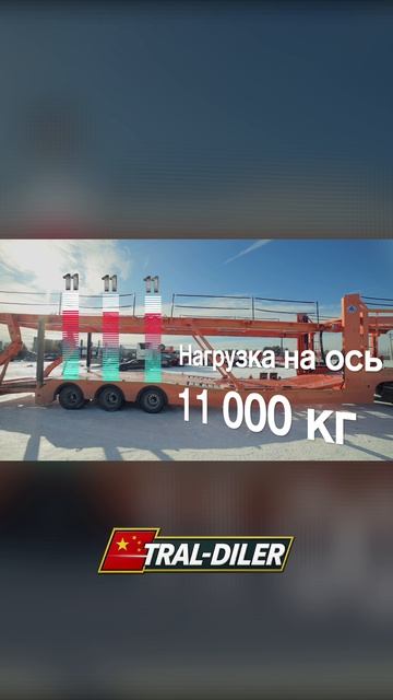 Универсальный автовоз-контейнеровоз LUXUDA LZC9506BG