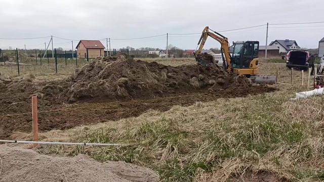 Заливка плитного фундамента 300мм, проект "Элен" https://amberhouse39.ru/catalog/helen #Дом под ключ