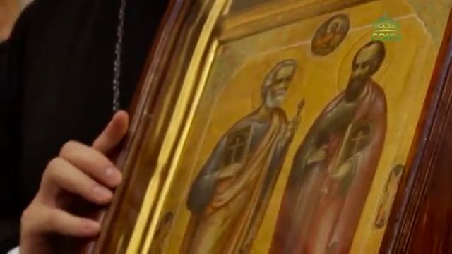 В городке Чехов-3 освятили храм в честь великомученика Георгия Победоносца