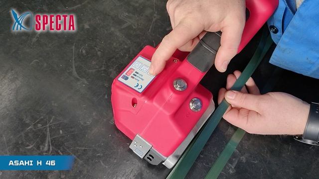 SPECTA ASAHI H 46: батарейный инструмент для ПЭТ и ПП-лент