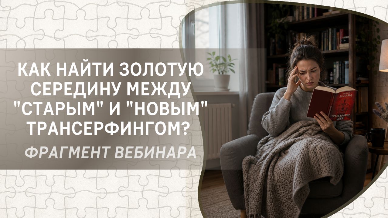 Как найти золотую середину между "старым" и "новым" Трансерфингом? Фрагмент бесплатного вебинара