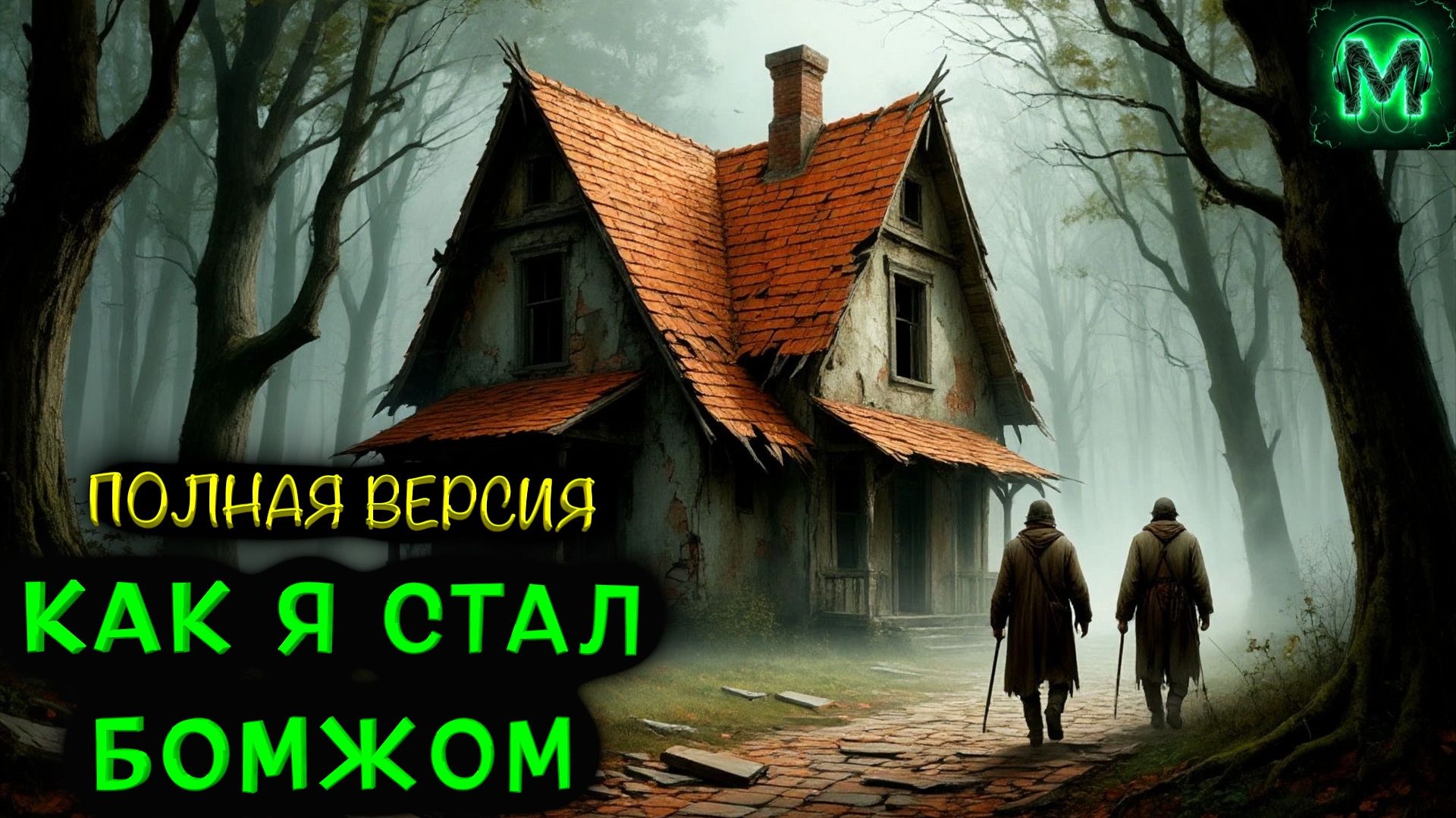 "Как я стал бомжом"  -  Мистическая история. Аудиокнига.
