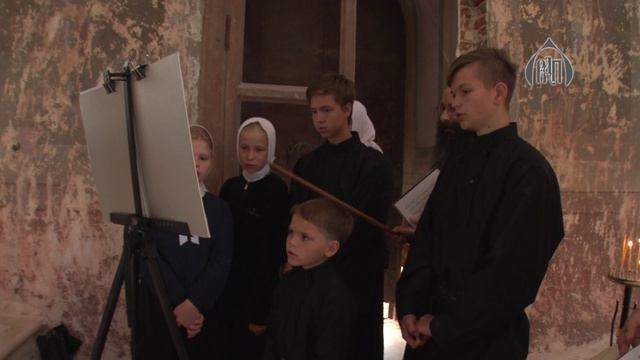 Православный хор "Знамение" в Покровском храме села Мышенское