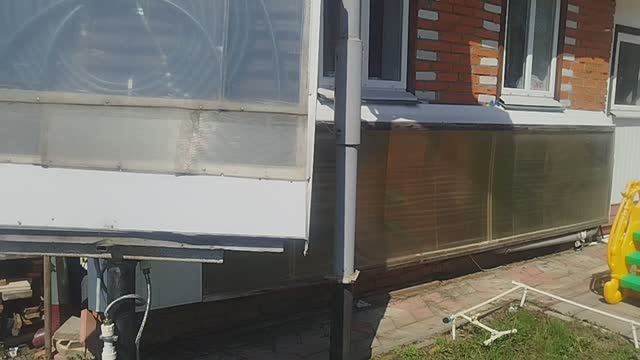 Открытие сизона Бесплатная горячая вода от солнца