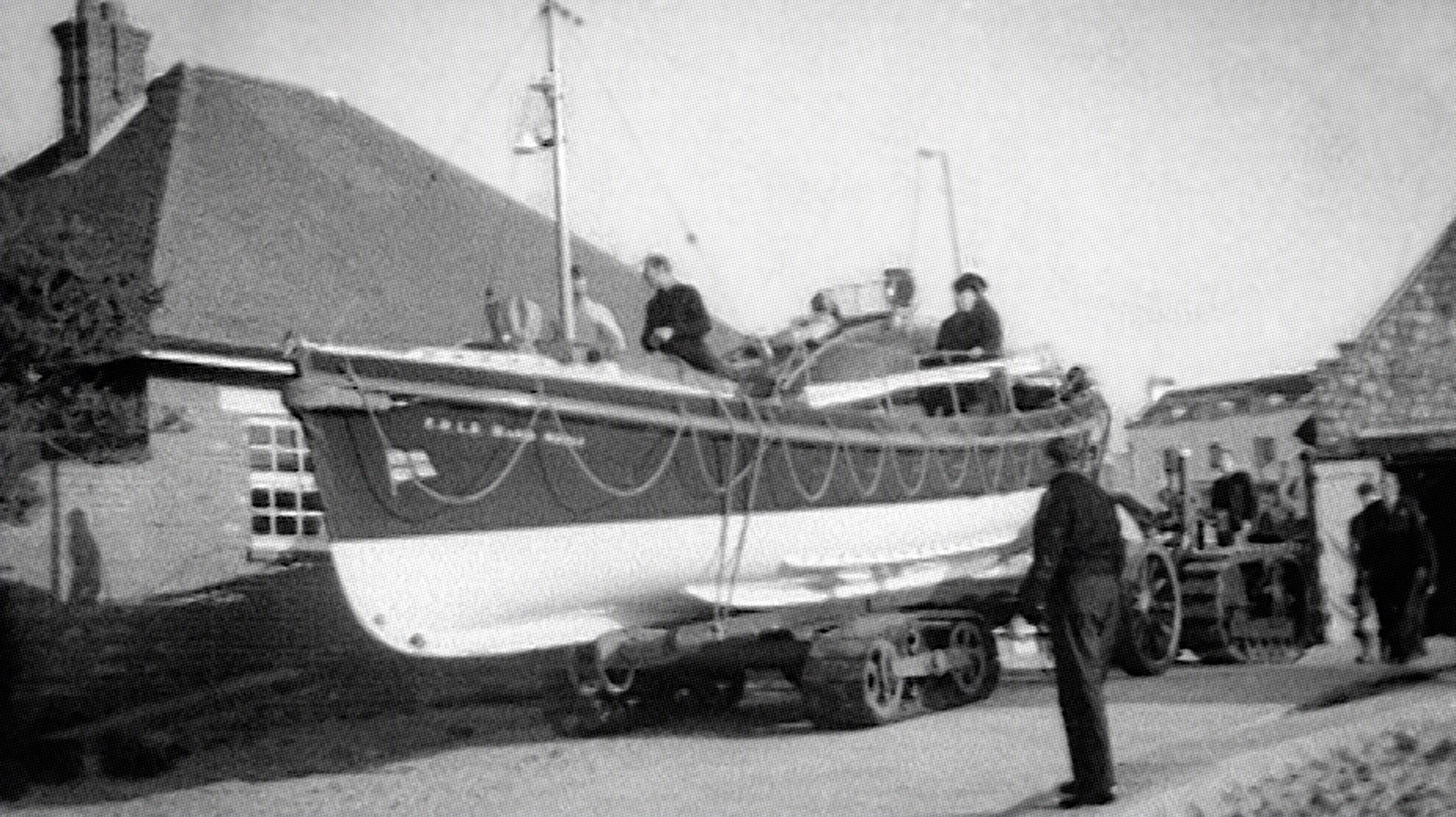 Exmouth Lifeboat Launch