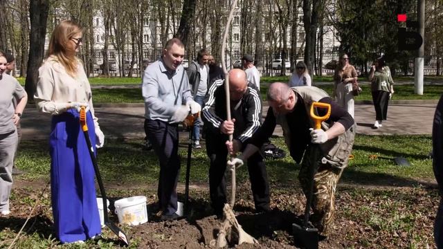 «Бизнес-журнал. Центр» посадил 20 кленов в честь Дня рождения