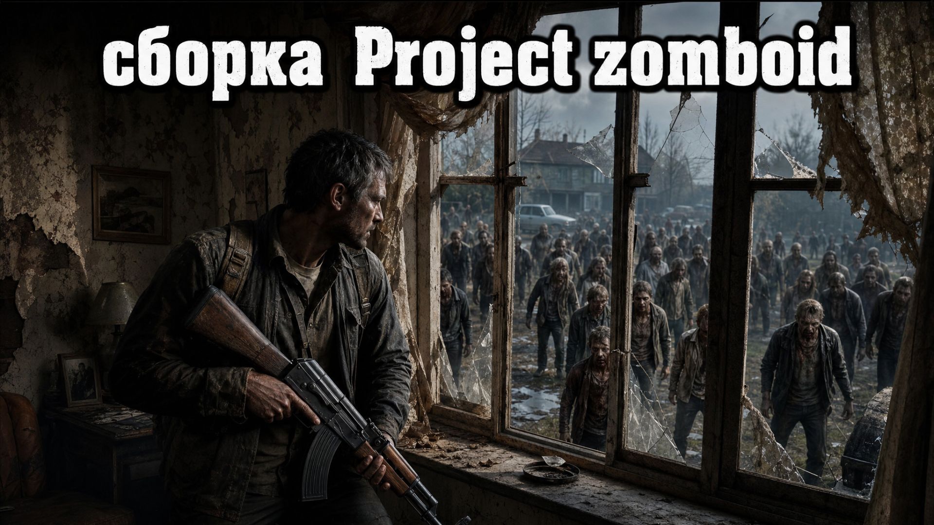 Трельер сборки project zomboid в майнкрафт