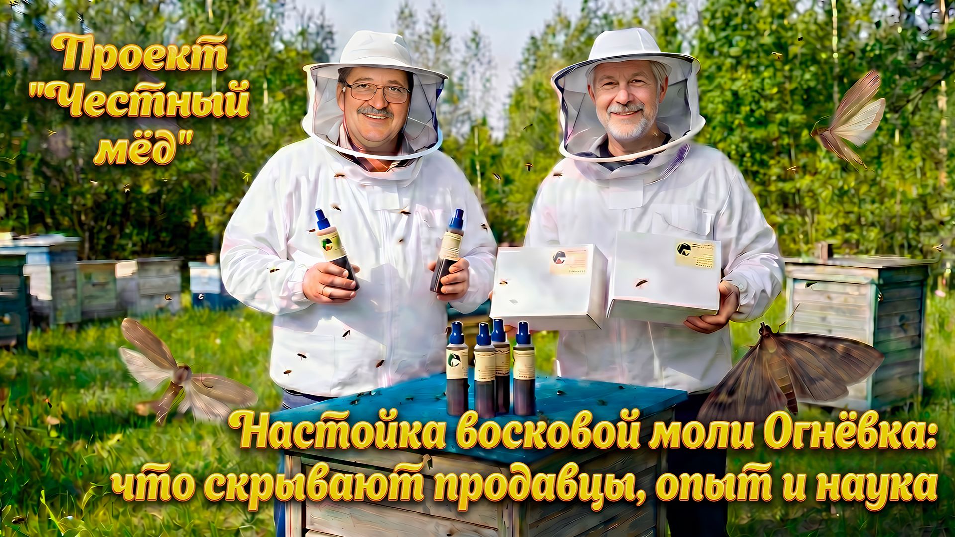 Настойка восковой моли Огнёвка: что скрывают продавцы, опыт и наука