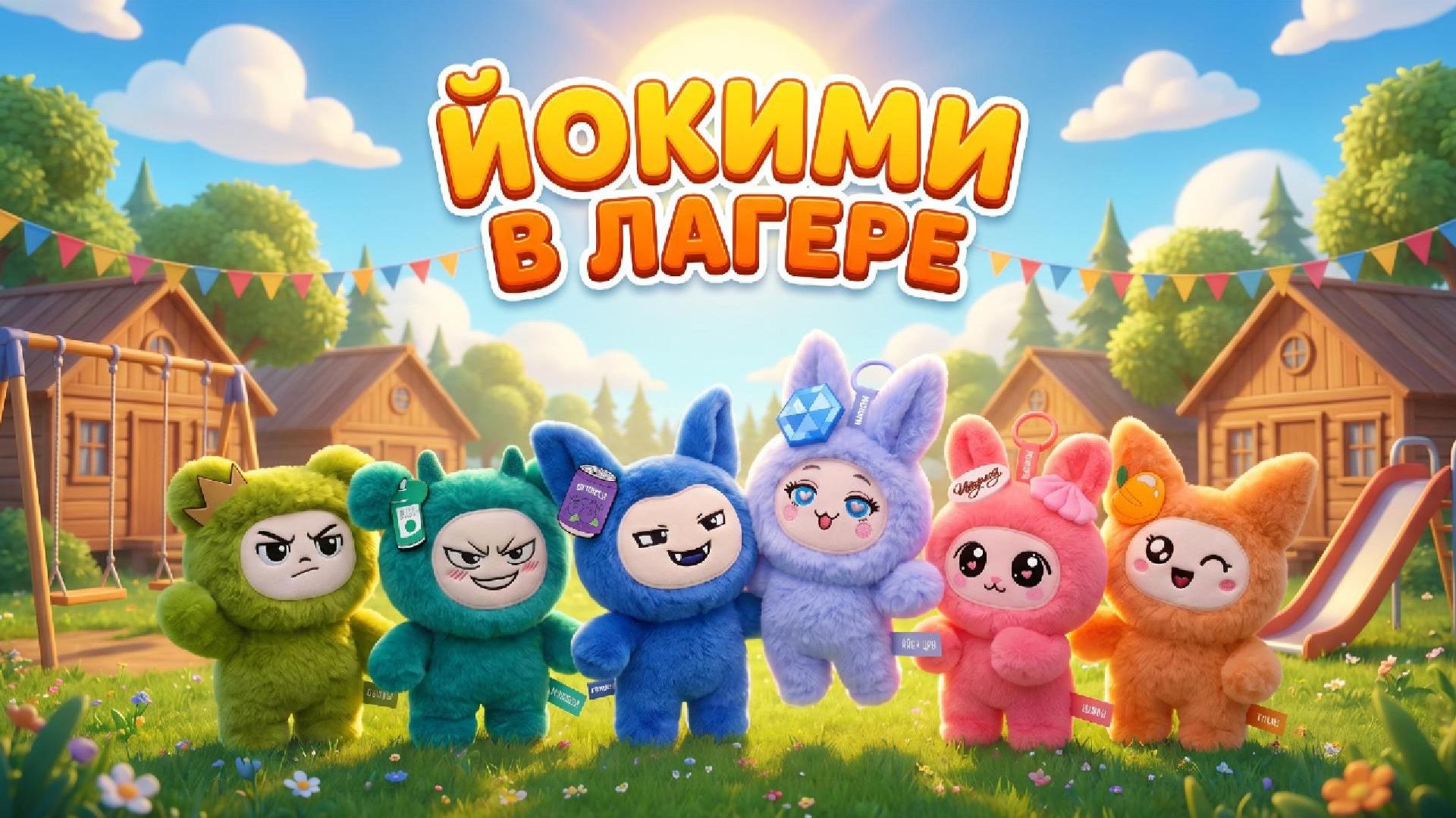 🌞🎬 ЙОКИМИ В ЛАГЕРЕ | Весёлый мультик для детей 🎒🏕️