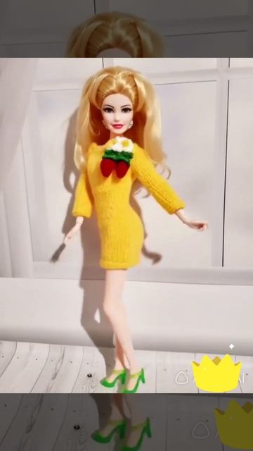 Вязаная одежда для кукол