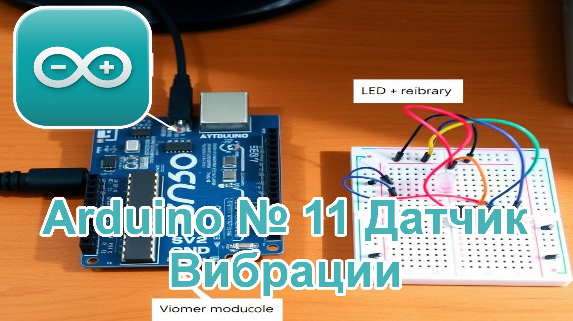 Arduino № 11 Датчик вибрации.
