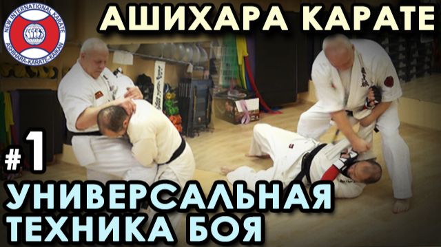 Техника Ашихара-каратэ – 1.