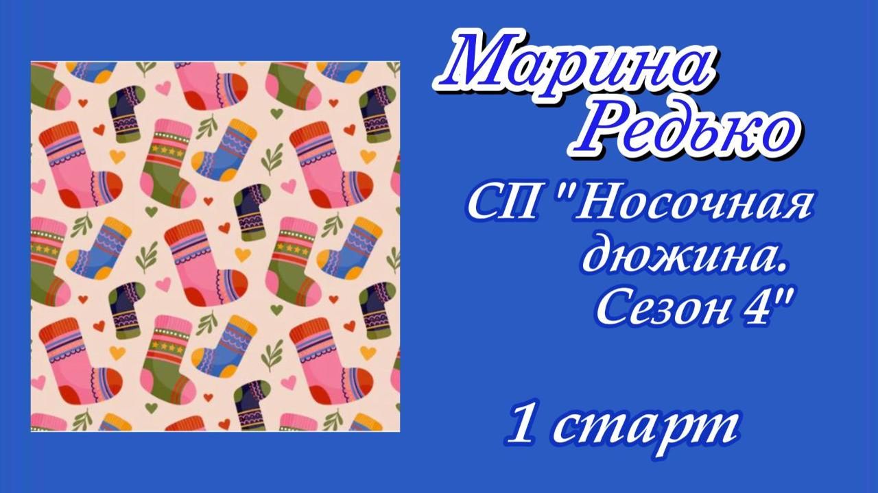 СП "Носочная дюжина. Сезон 4" / 1 старт / Носочки "Радужная зебра"