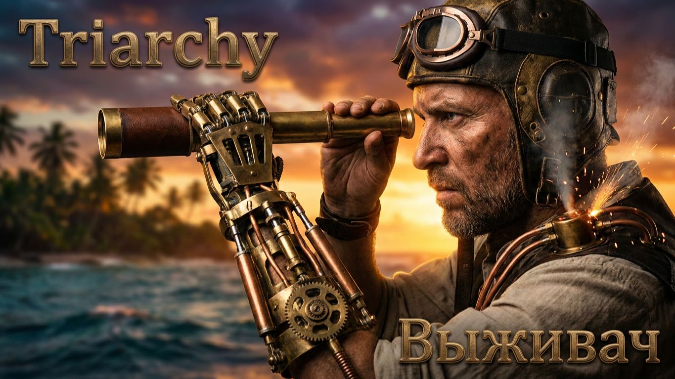 Робинзон Крузо! Triarchy - Выживание на острове🕹СТРИМ Кооп Первый взляд