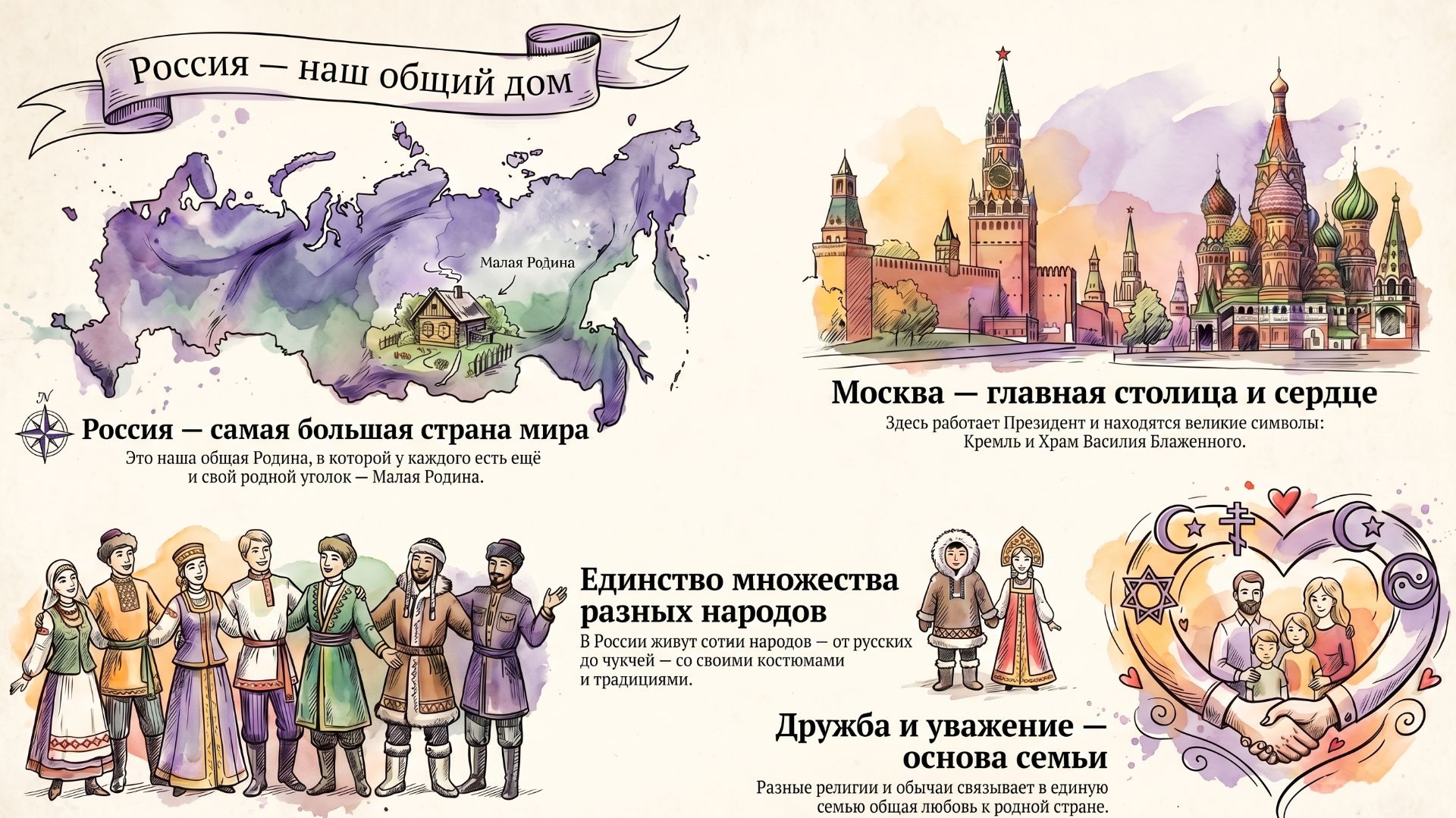 1. Родная страна