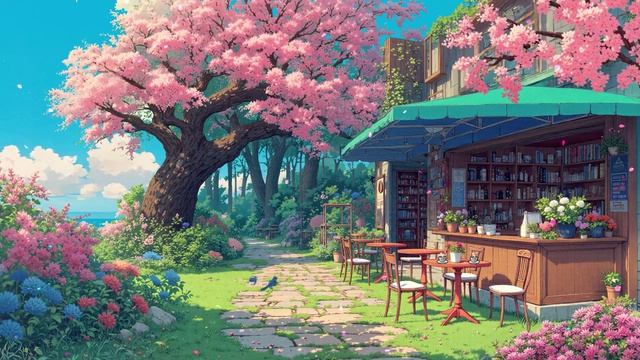 Весенний город Lo fi City🌃 Lofi Beats для сна, расслабления Lofi music Lofi Live Лофи Хип Хоп