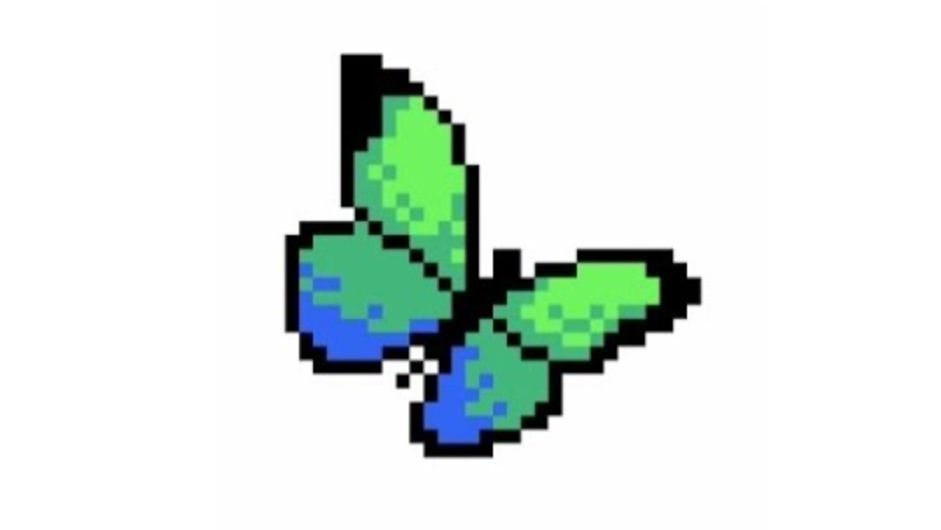 Pixel Art | Рисую бабочку