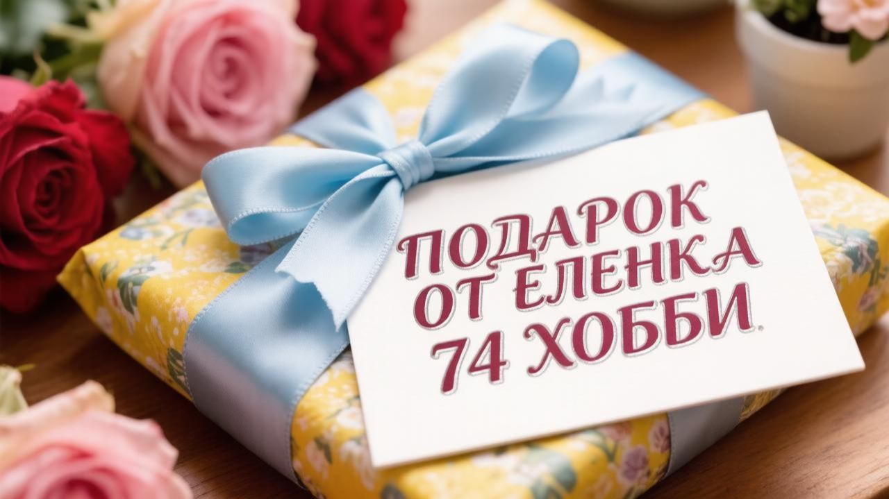 Хобби влог Посылка с подарками от Еленка 74 хобби