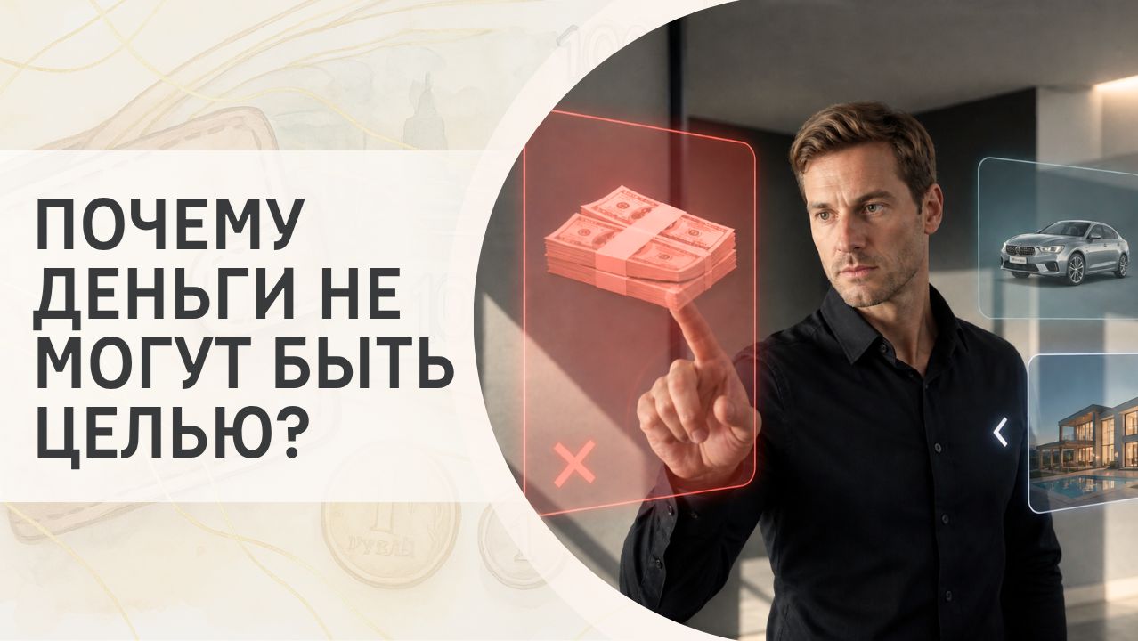 Почему деньги не могут быть целью?