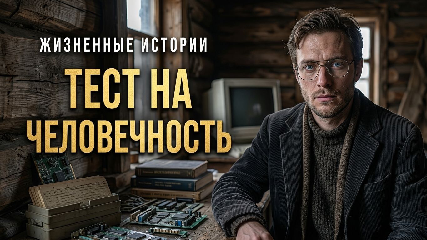 «ТЕСТ НА ЧЕЛОВЕЧНОСТЬ» Новые аудио рассказы и истории из жизни