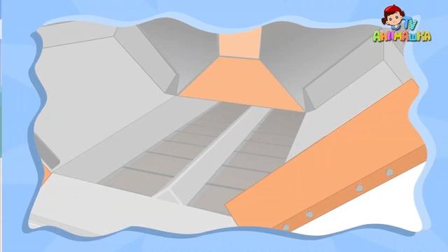 Мультики про машинки - Джипик и асфальтоукладчик.