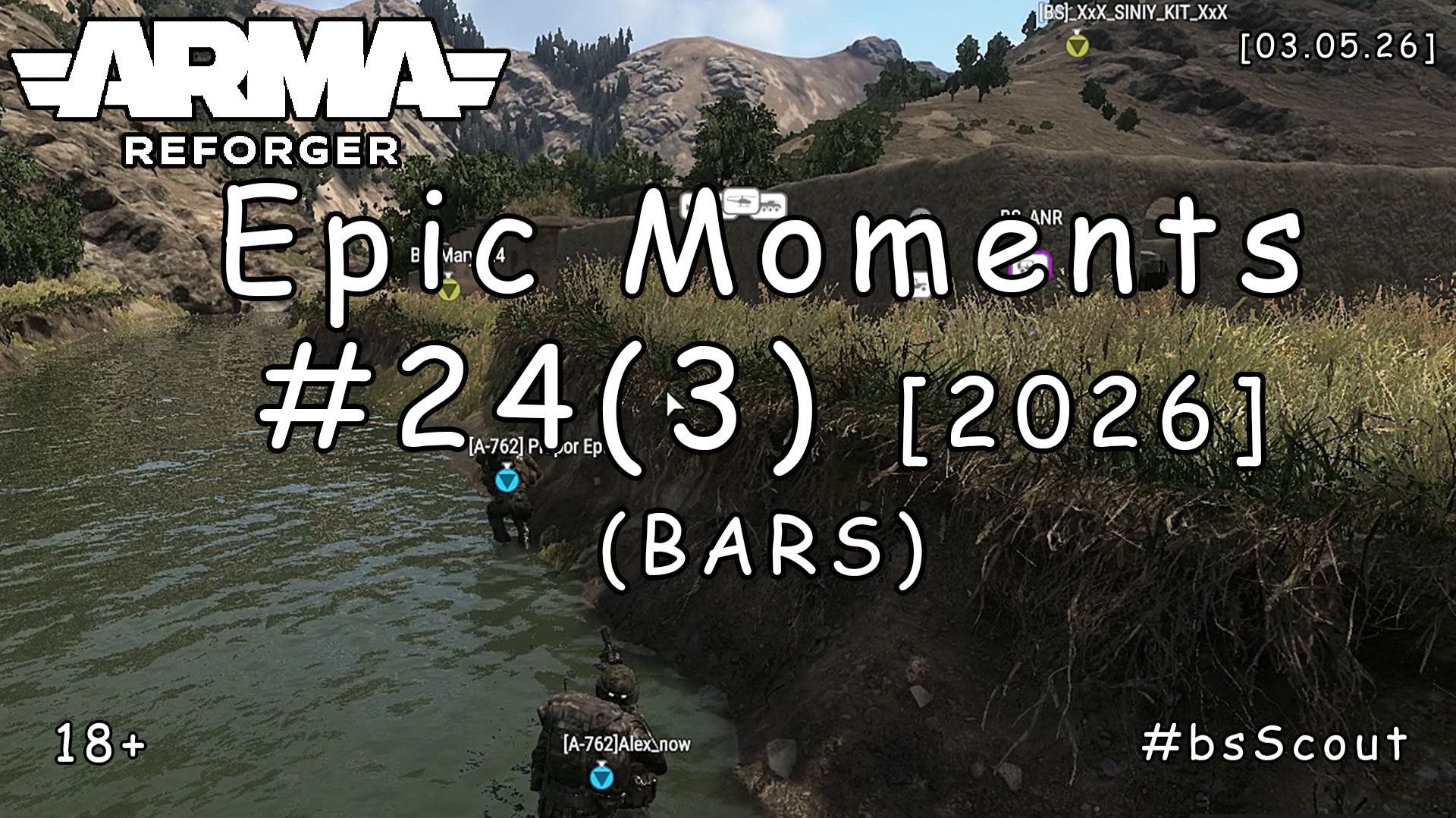 ARMA Reforger - Epic моменты #24 (3) - Вертолетопад: Спасение (PVP: BARS event) [2026]