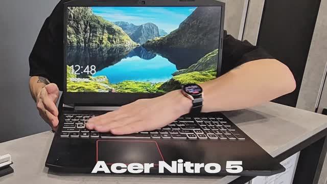 Подготовка ноутбука Acer Nitro 5 к продаже