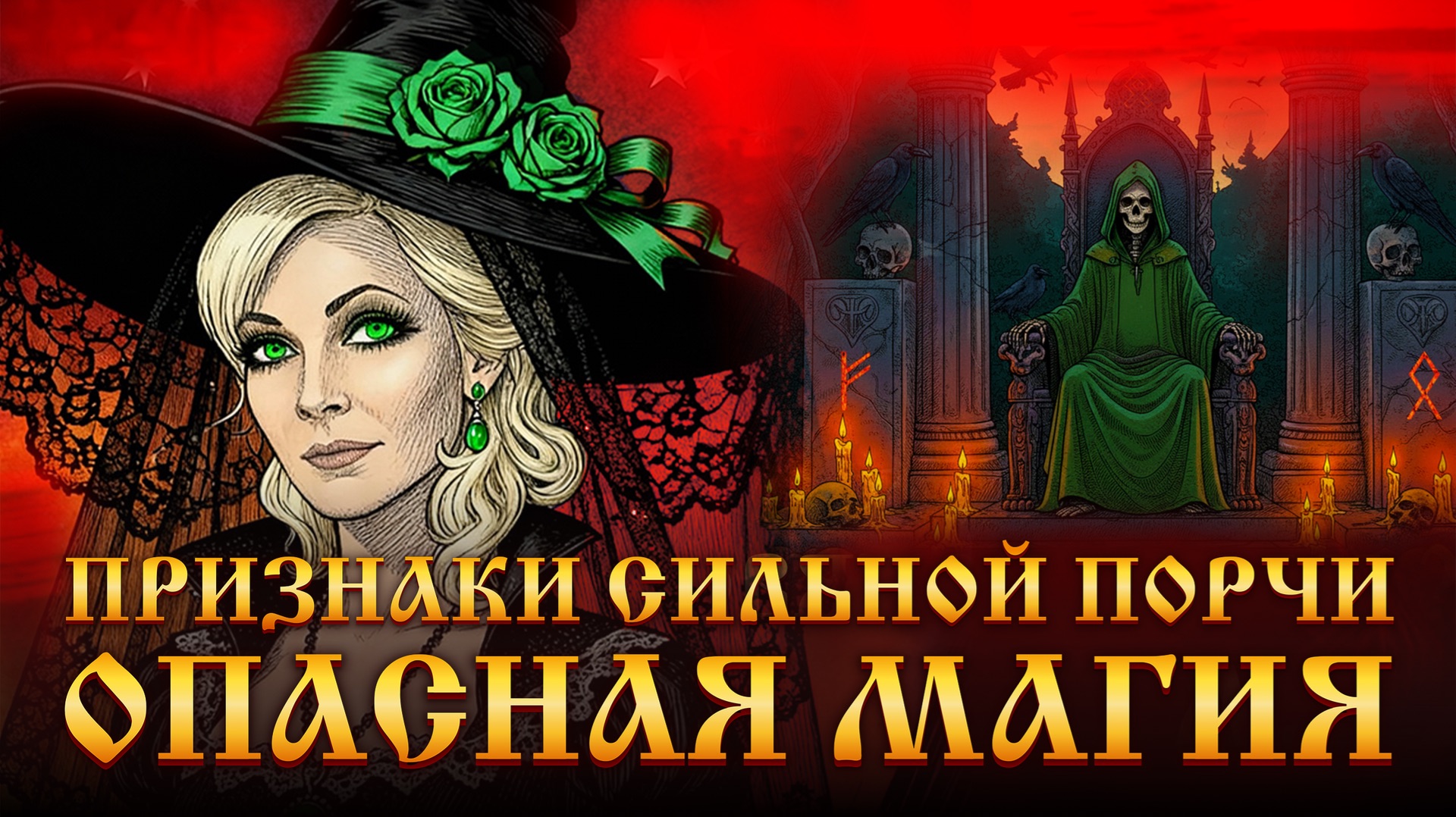 ПРИЗНАКИ СИЛЬНОЙ ПОРЧИ❗️