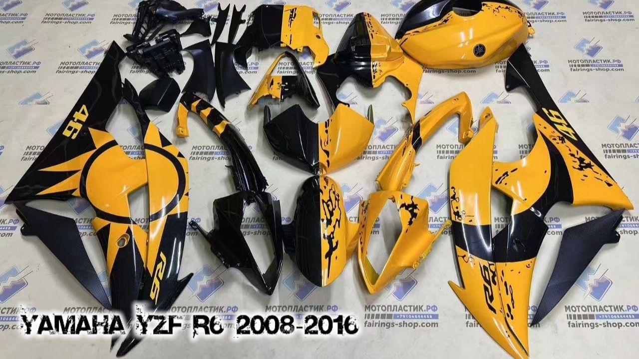 Yamaha YZF R6 2008-2016 ||| мотопластик.рф