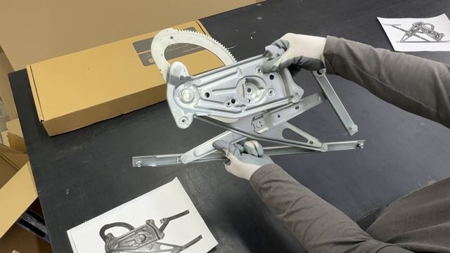 Решение проблемы разных сторон рычажных ЭСП