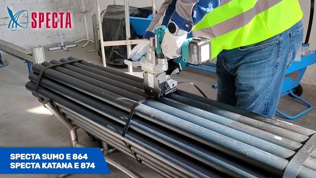 SPECTA SUMO E 864 и SPECTA KATANA E 874: комплект батарейных инструментов для стальных лент