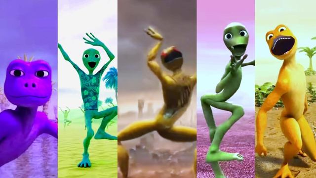 Patila Frog Dance New | Green Alien Dance | Robotic Patila Frog | Dame Tu Cosita |Patila Frog Dance