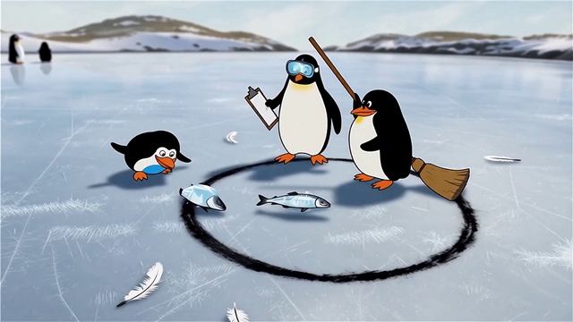 🐧💙 8 серия КОГДА ПИНГВИНЫ ВЫХОДЯТ НА АРЕНУ: История о дружбе, которая сильнее любой медали ❤️🏅