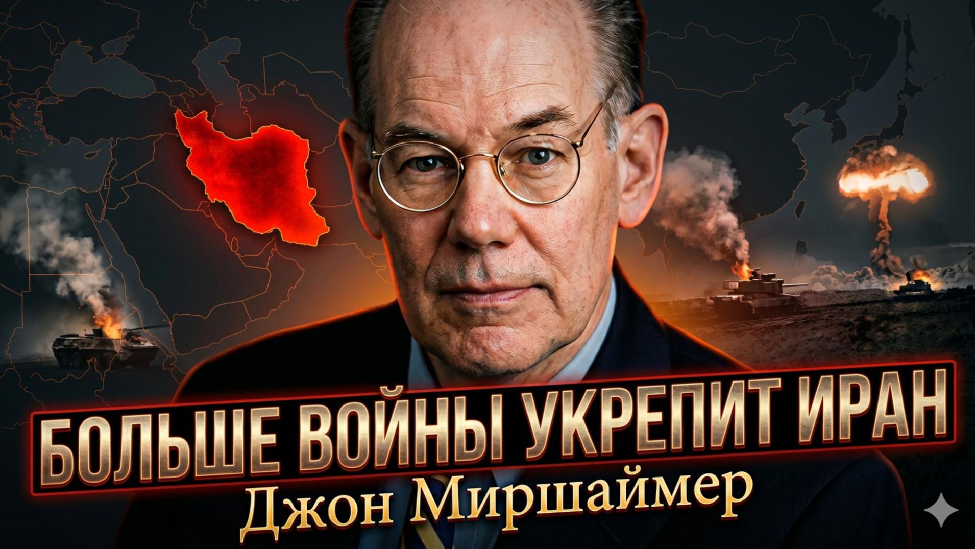 🚀 Джон Миршаймер | Чем дольше война, тем МОЩНЕЕ станет Иран - США проиграют