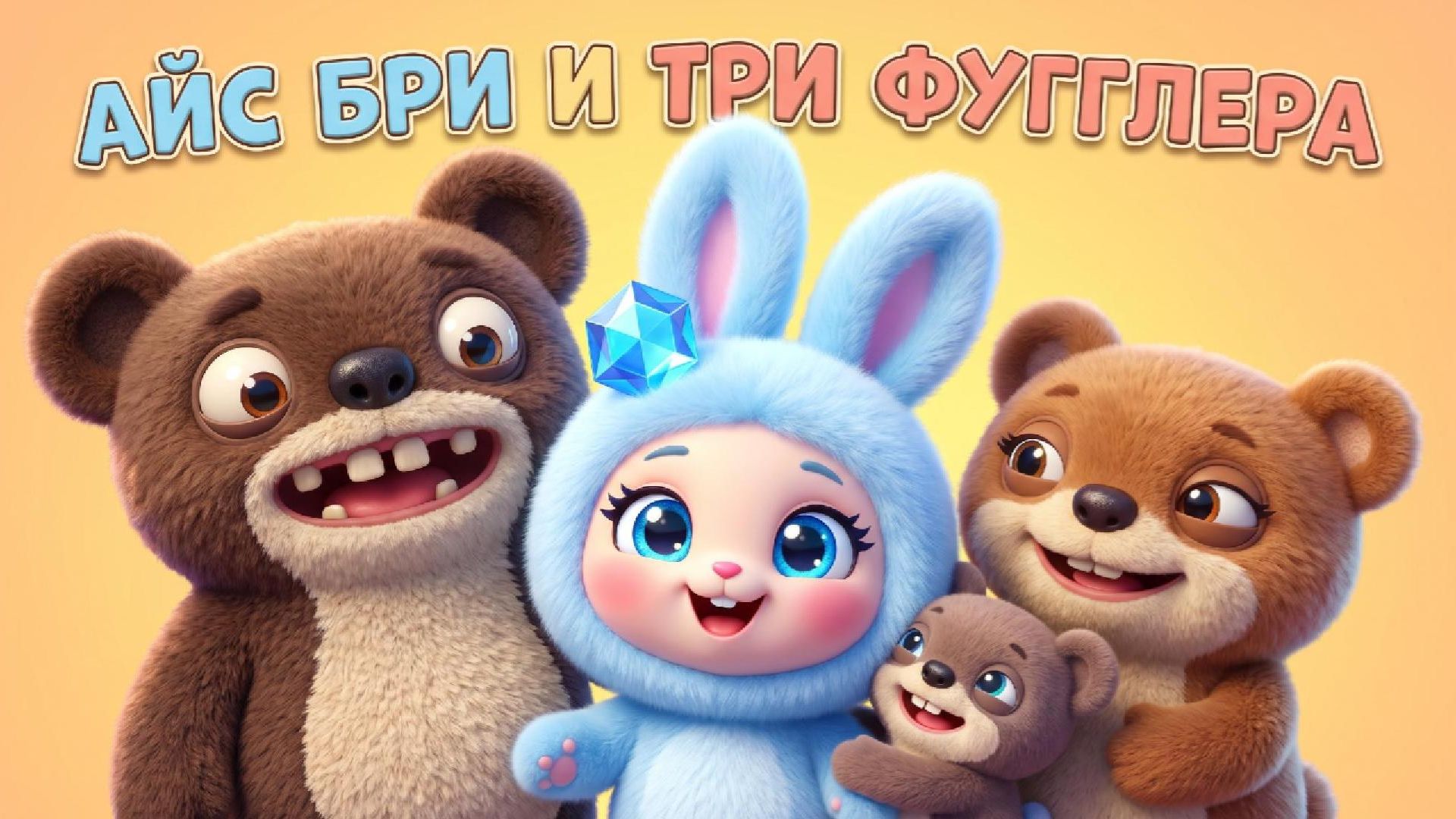 АЙС БРИ И ТРИ ФУГГЛЕРА 🐰НОВЫЙ МУЛЬТИК ДЛЯ ДЕТЕЙ 🌟
