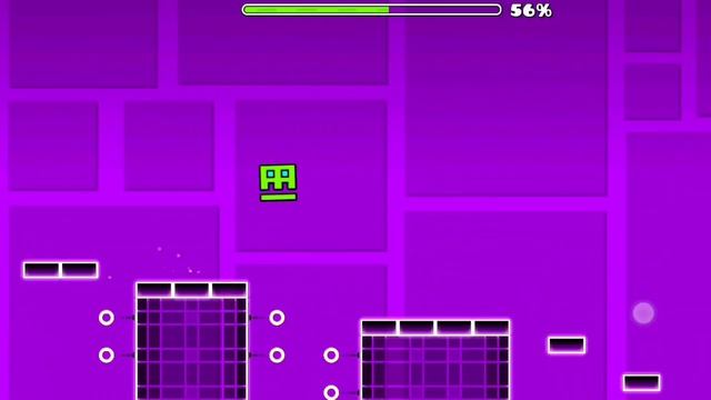 Geometry Dash lite - Прохожу первый уровень!