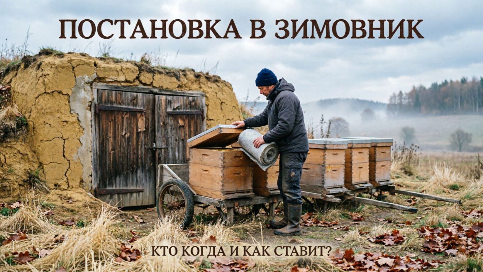 Постановка пчёл в зимовник: 5 правил от Кашковского для 100% успешной зимовки