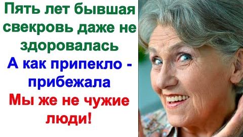 Бывшая свекровь всё щебетала, мы ведь не чужие люди. Надо чайку попить посидеть, посплетничать.