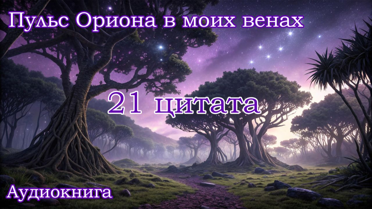 Пульс Ориона в моих венах. 2 глава, 21 цитата