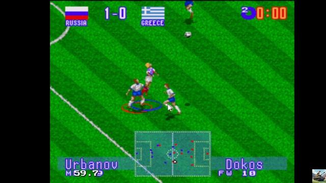 International Super Star Soccer Sega. Сборная России отбор на Чемпионат мира
