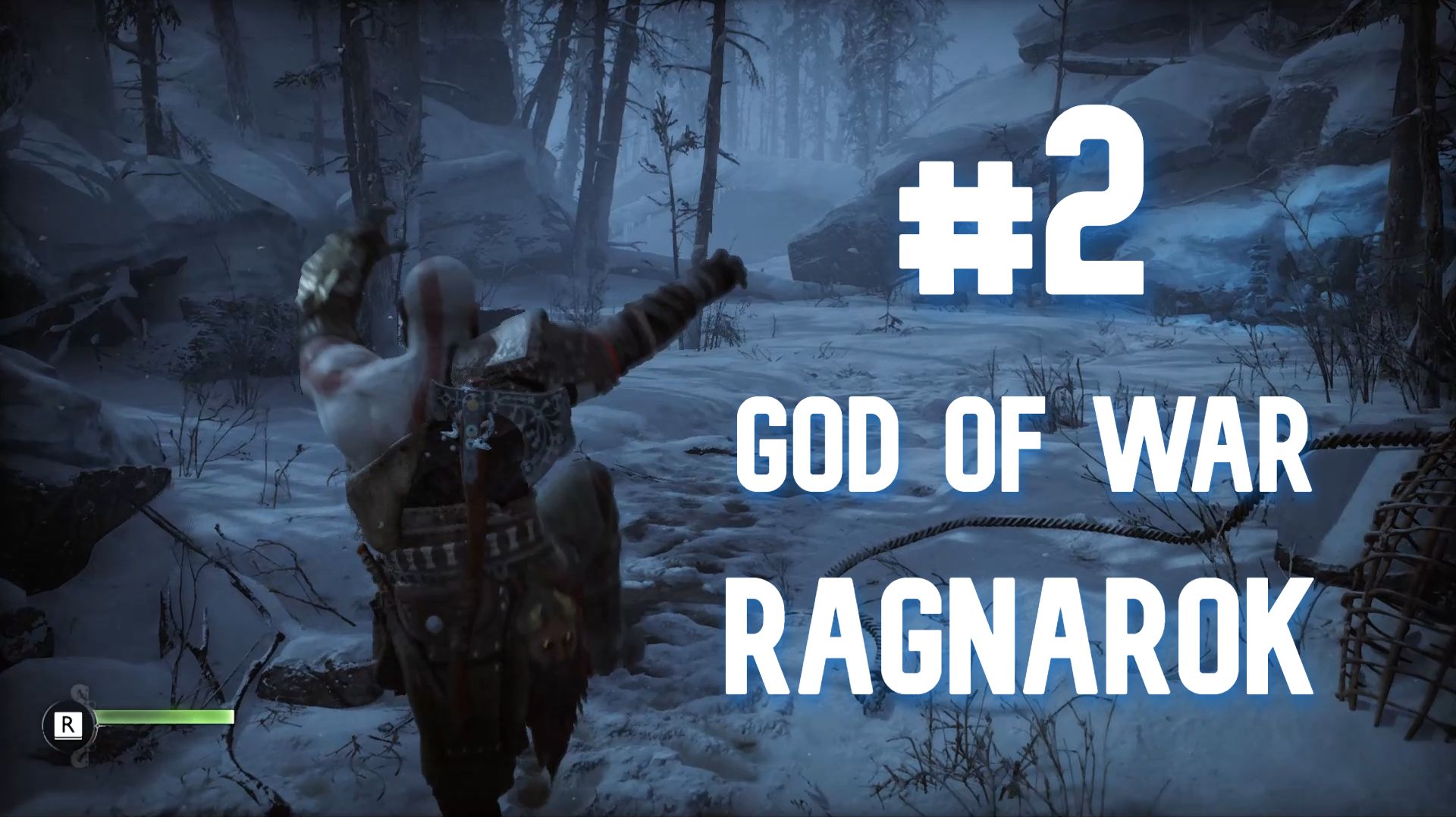 God of War Рагнарек [Бог войны] Первые враги в игре #2
