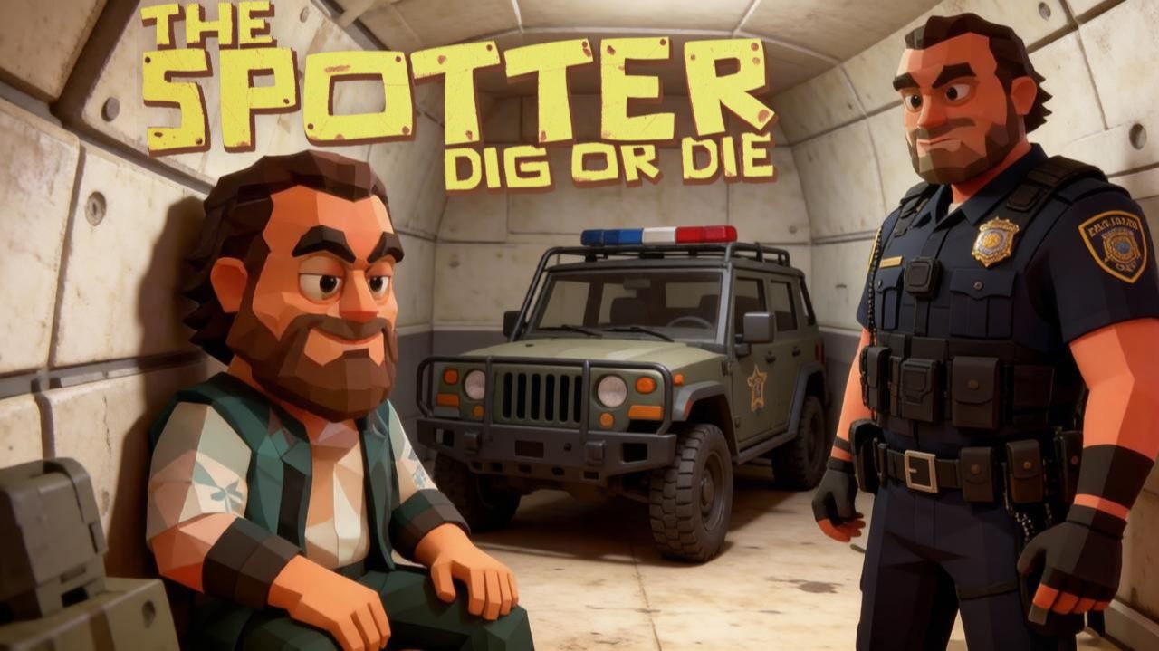 ДОКОПАЛСЯ К КОПУ САДОВОДУ!!!!! THE SPOTTER: DIG OR DIE #2