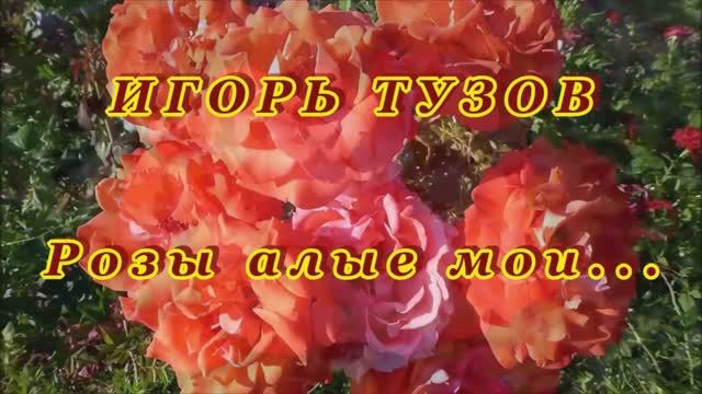 ИГОРЬ ТУЗОВ - РОЗЫ АЛЫЕ МОИ... - ПРОСТО КРАСИВАЯ ПЕСНЯ ДЛЯ ВАС! 🌹🥀❤️
