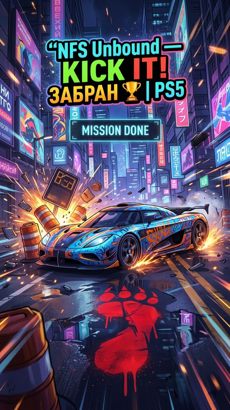 NFS Unbound — KICK IT! ЗАБРАН 🏆 | PS5